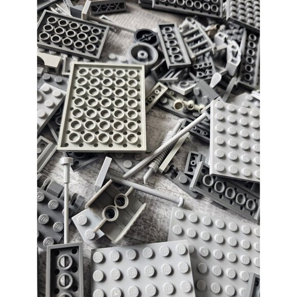 Lego | Toys | Legos Bulk Lot Lb 13 Ozs Parts Pieces Bricks Light Grey ...